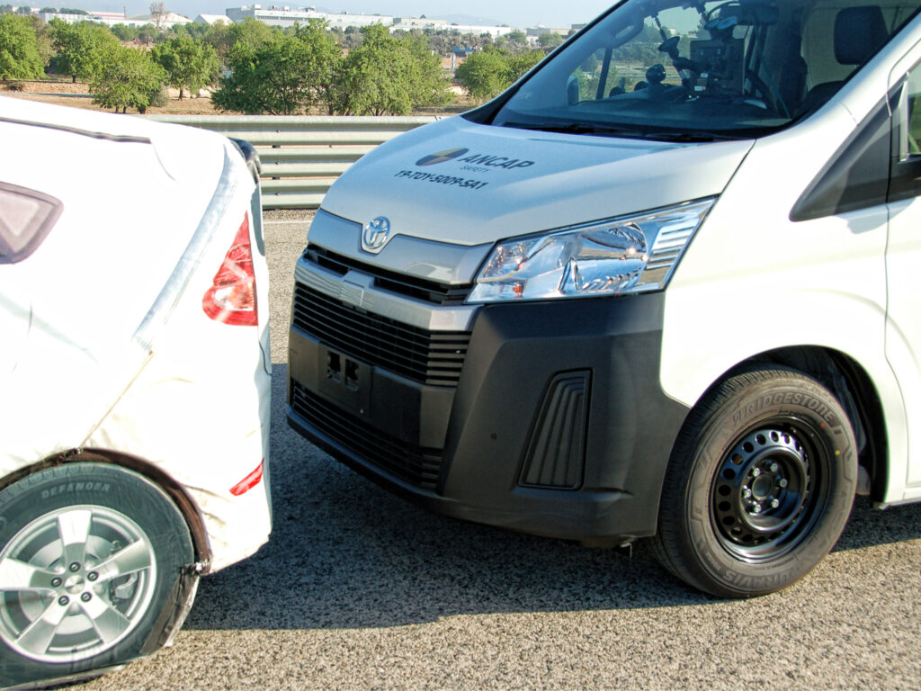Commercial van safety put to the test for the first time. | Ute and Van ...