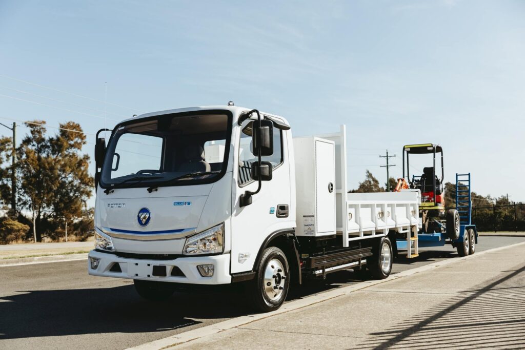 Foton T5 All-electric Tipper Launched | Ute and Van Guide